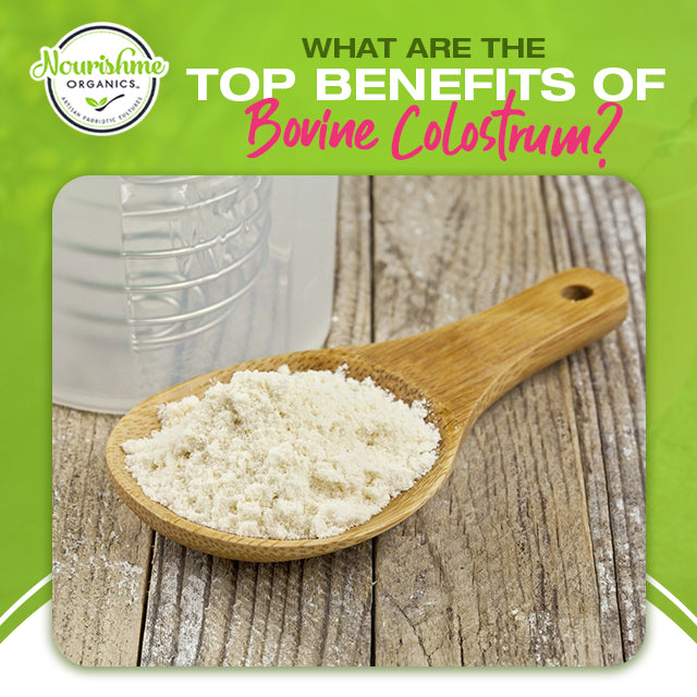 What are the Top Benefits of Bovine Colostrum? – Nourishme Organics