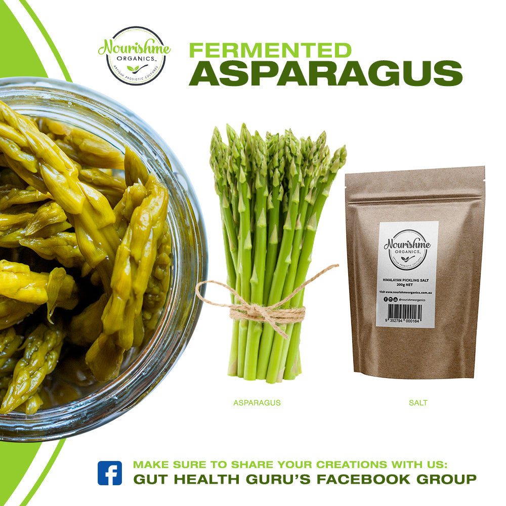 Fermented Asparagus – Nourishme Organics