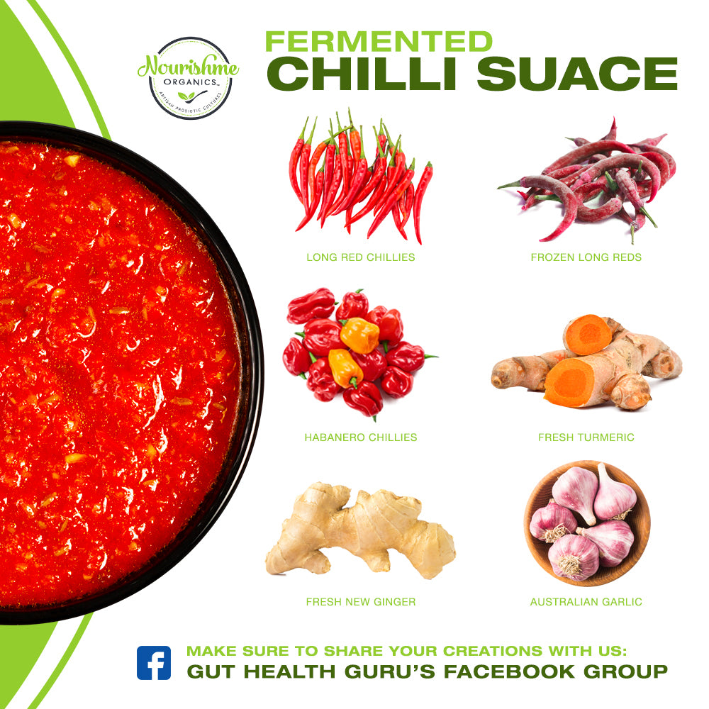 Fermented Chilli Sauce – Nourishme Organics