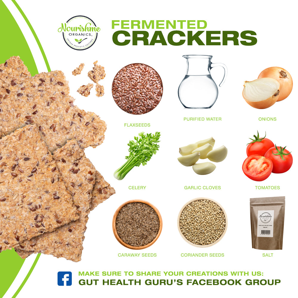 Fermented Crackers – Nourishme Organics