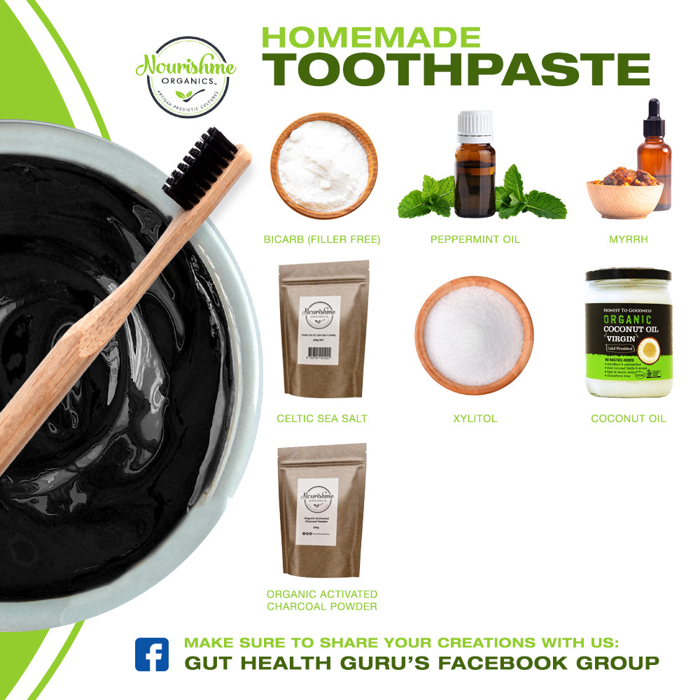 Homemade Toothpaste – Nourishme Organics
