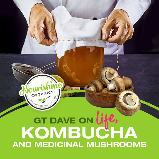GT Dave on Life, Kombucha and Medicinal Mushrooms – Nourishme Organics