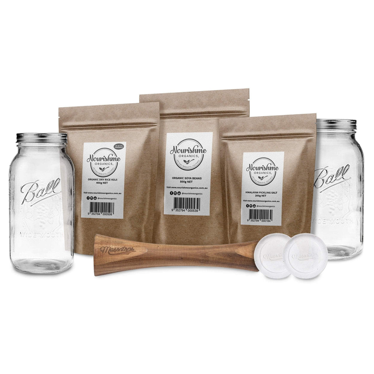 Complete White Miso Making Kit – Nourishme Organics