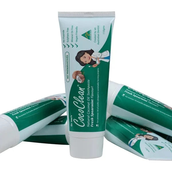 Cococlean Preservative Free Toothpaste - Nourishme Organics