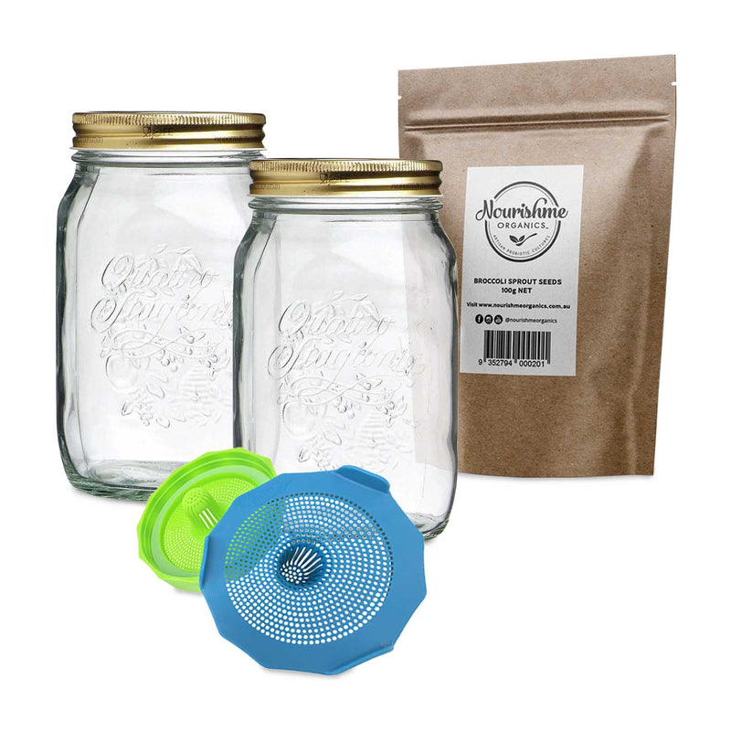 Complete Sprouting Kit- Nourishme Organics