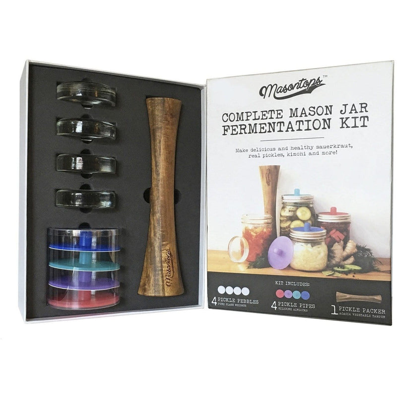 Masontops Complete Mason Jar Fermentation Kit – Nourishme Organics