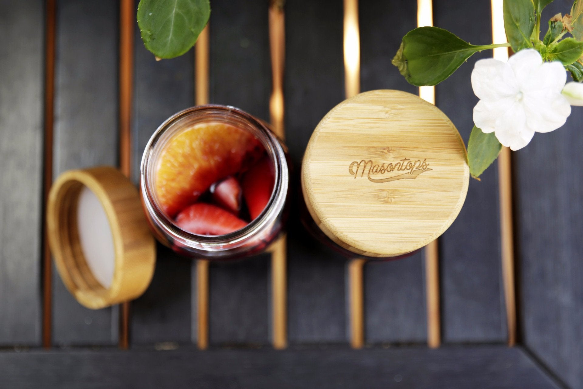 TIMBERTOPS-LIDS FOR MASON GLASS JARS inc Ball Jars- Nourishemeorganics ...