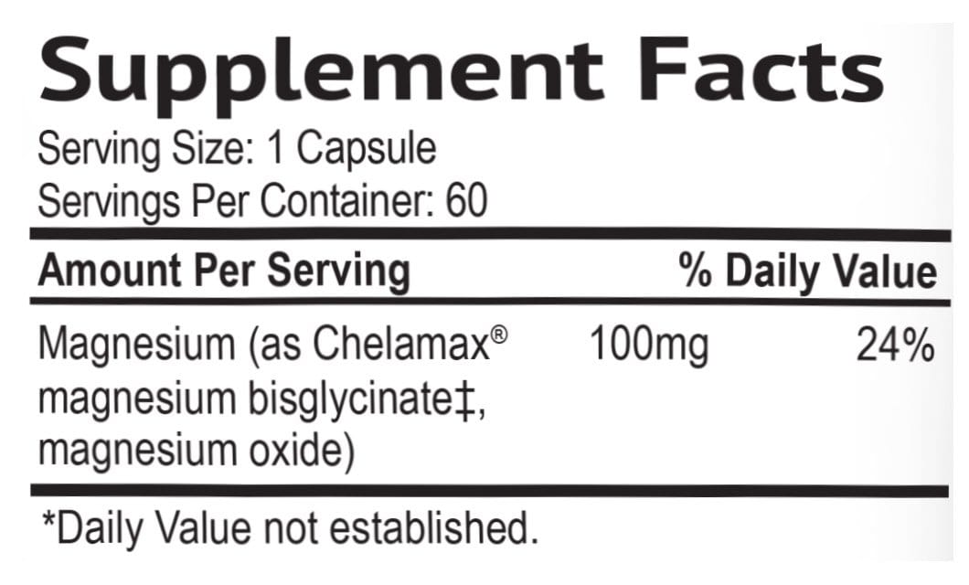 Smidge Evening Magnesium- 60 Capsules | Nourishme Organics