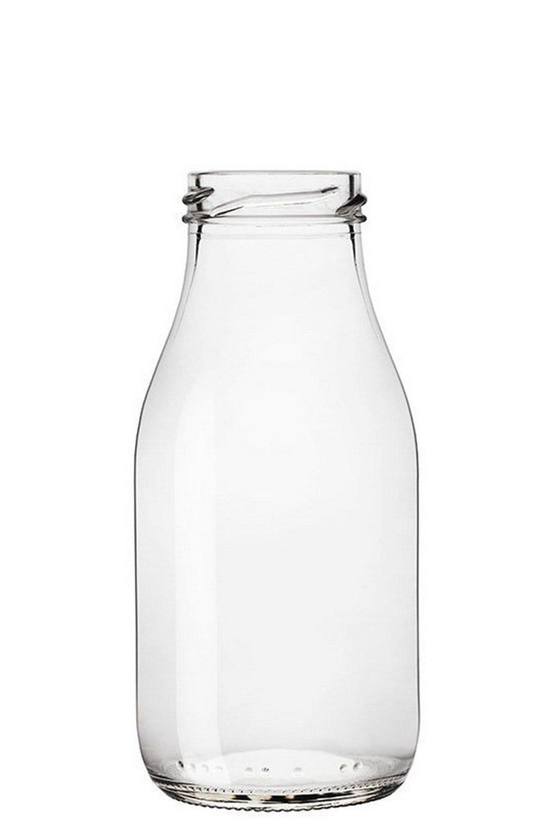 6 Pack Homebrew Clear Glass Wide Mouth Beverage Bottle 250ml ...