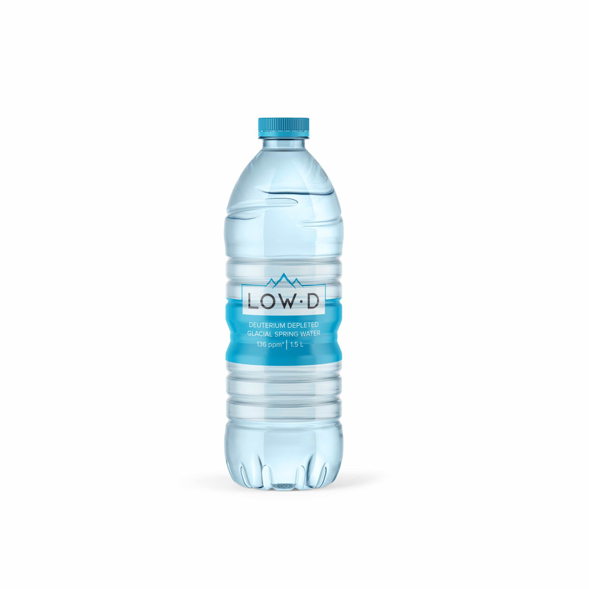 Low D- Deuterium Depleted Water 12 X 1.5 L Nourishme Organics