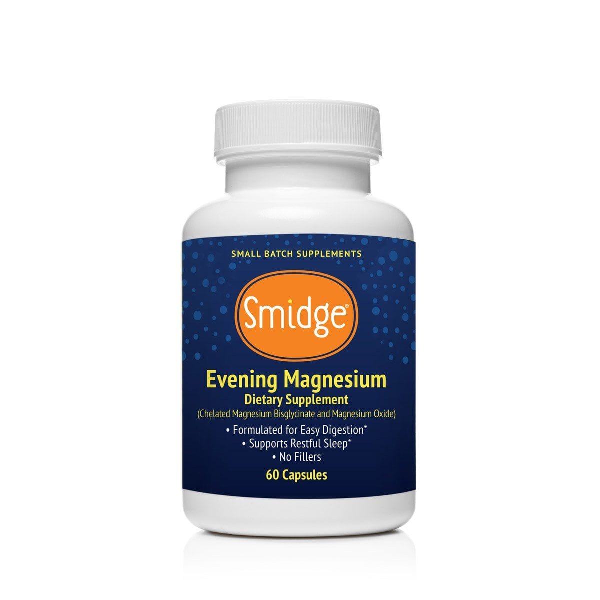 Smidge Evening Magnesium- 60 Capsules | Nourishme Organics