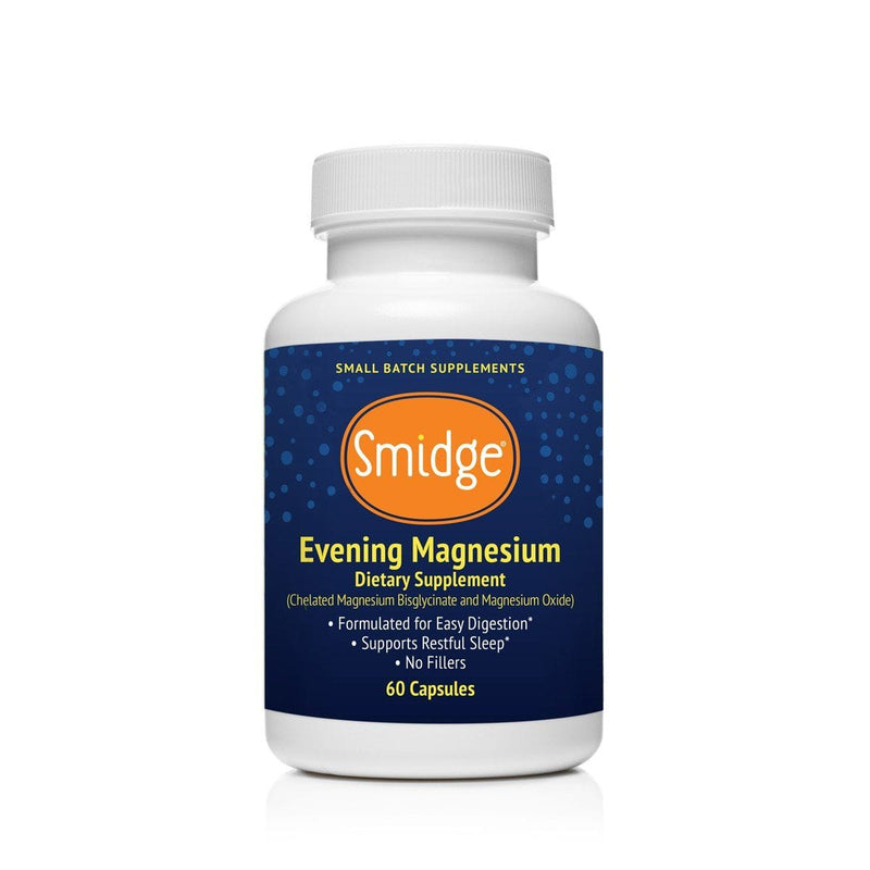 Smidge Evening Magnesium- 60 Capsules | Nourishme Organics
